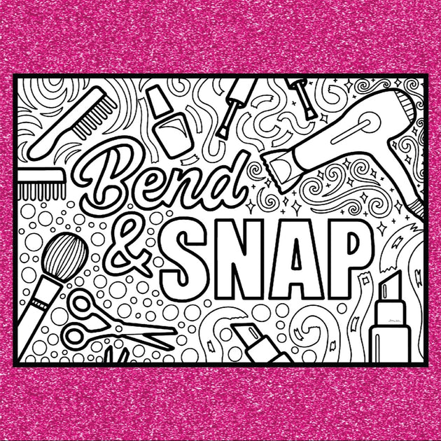 Legally Blonde "Bend & Snap" - Coloring Pages | Coloring Broadway